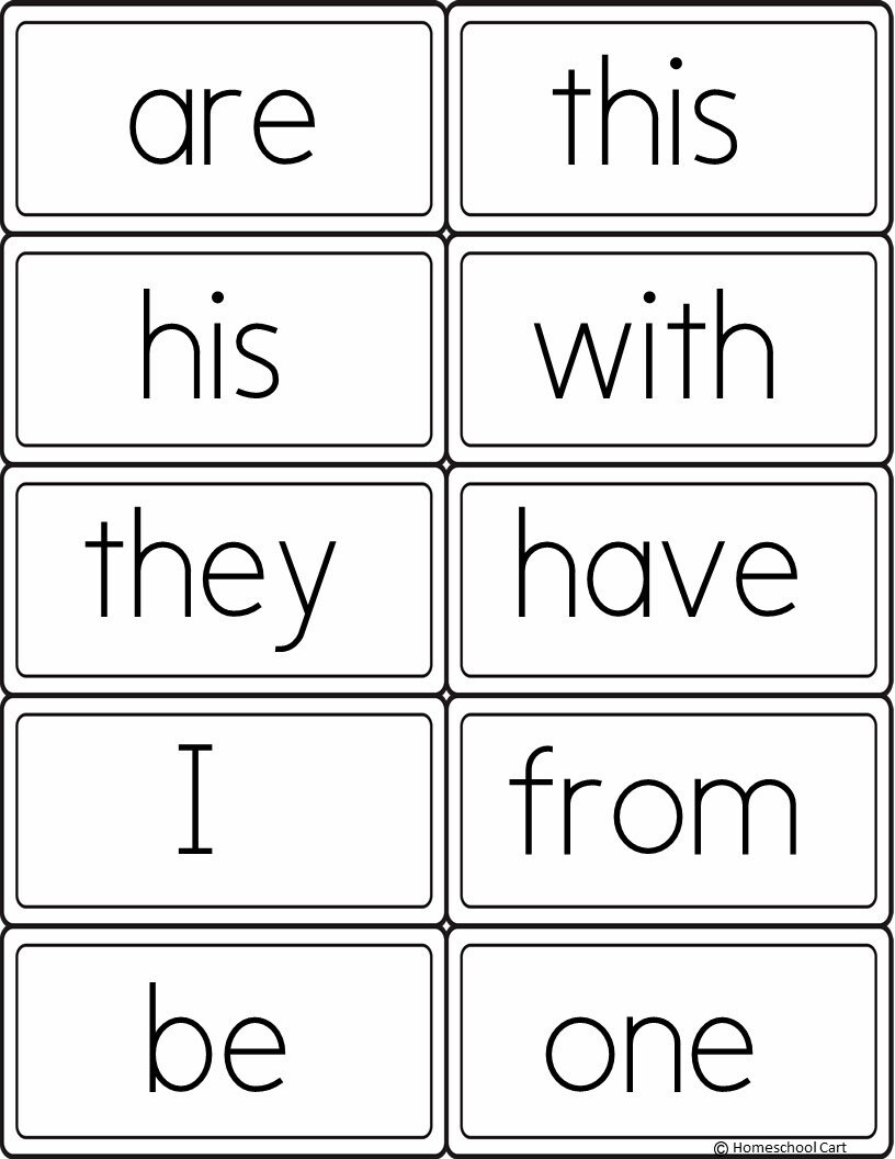 Fry's First 100 Key Ring Sight Words Flashcards - Etsy Canada