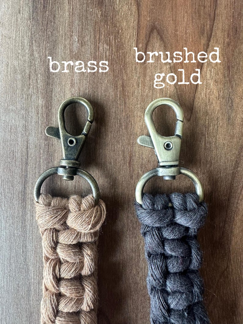 Jane Macrame Keychain - Etsy