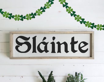 Slainte Quote - Dictionary - Cheers - Irish Blessings - St Patricks Day ...