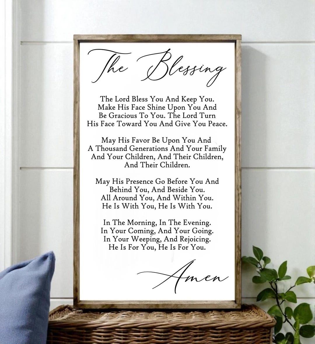 The Blessing - Song Lyrics- Christian Wall Art - Lyrics - His Favor ...