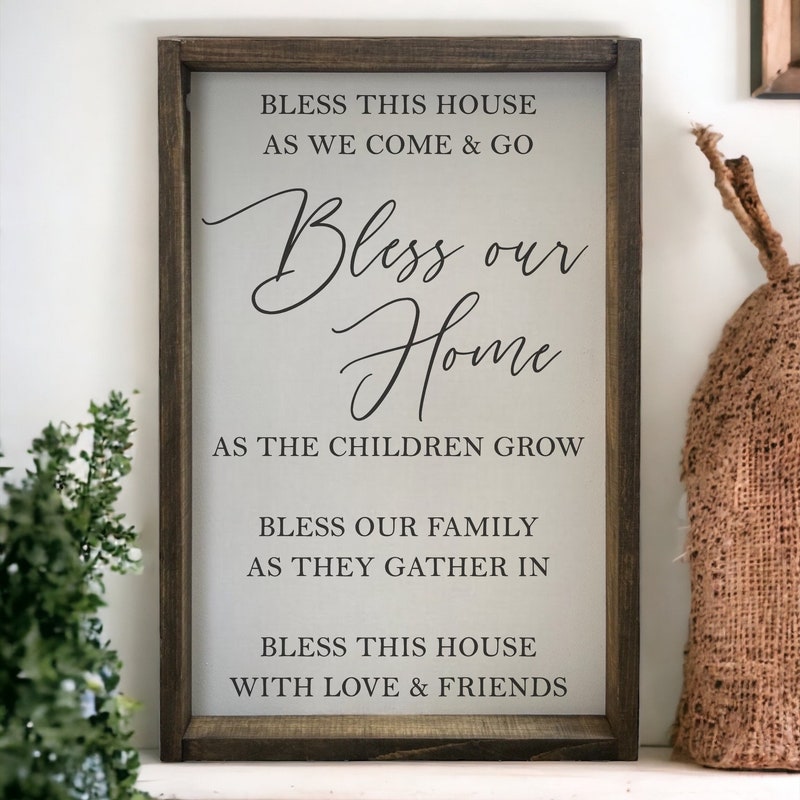 Bless Our Home - Etsy