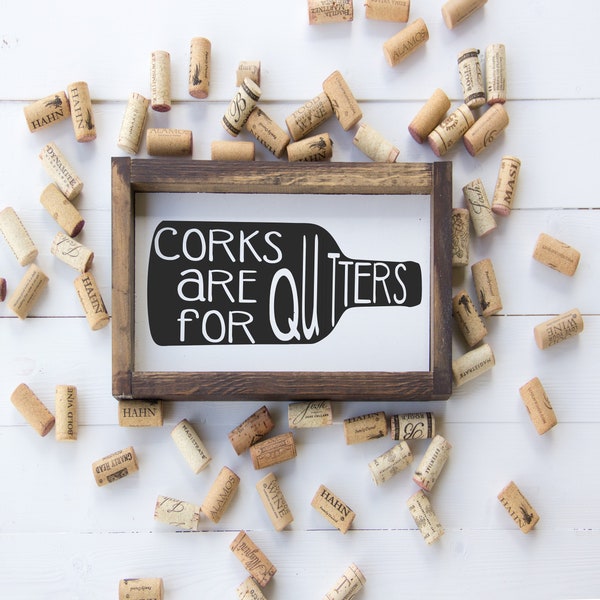 Wine Cork Sign - Etsy