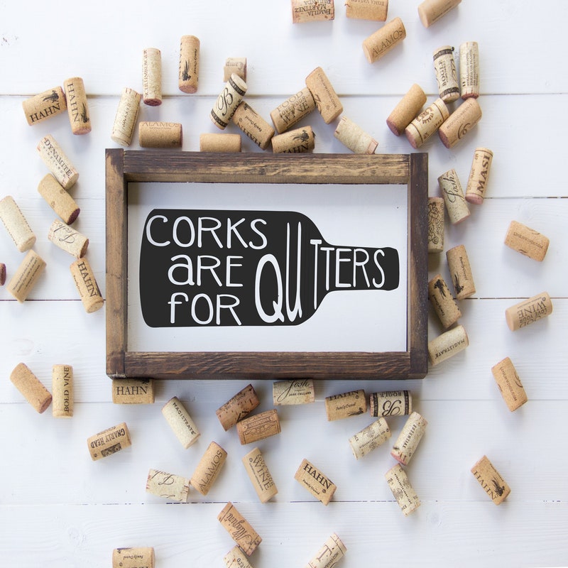 Wine Cork Sign - Etsy