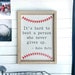 Custom Sports Quote - Wood Sign - Baseball Signs - Baseball Quote ...