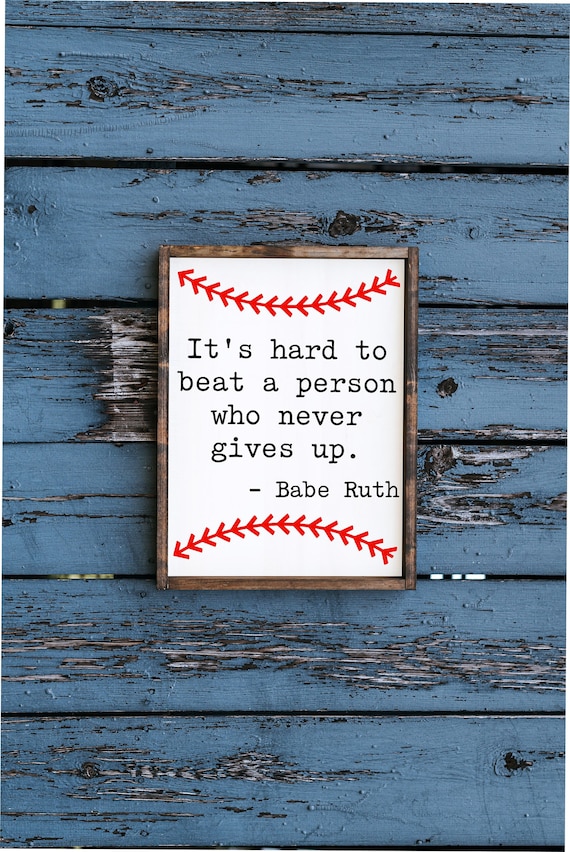 Baseball Sign Quotes Russell Wilson's Old Quote About Playing For