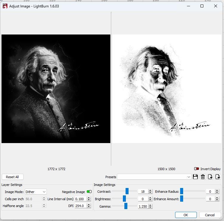 Albert Einstein Coaster , CNC Laser Engraving, Laser Burning, Glowforge ...
