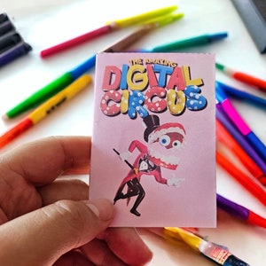 Mini Coloring Book of "the Amazing Digital Circus" - Etsy