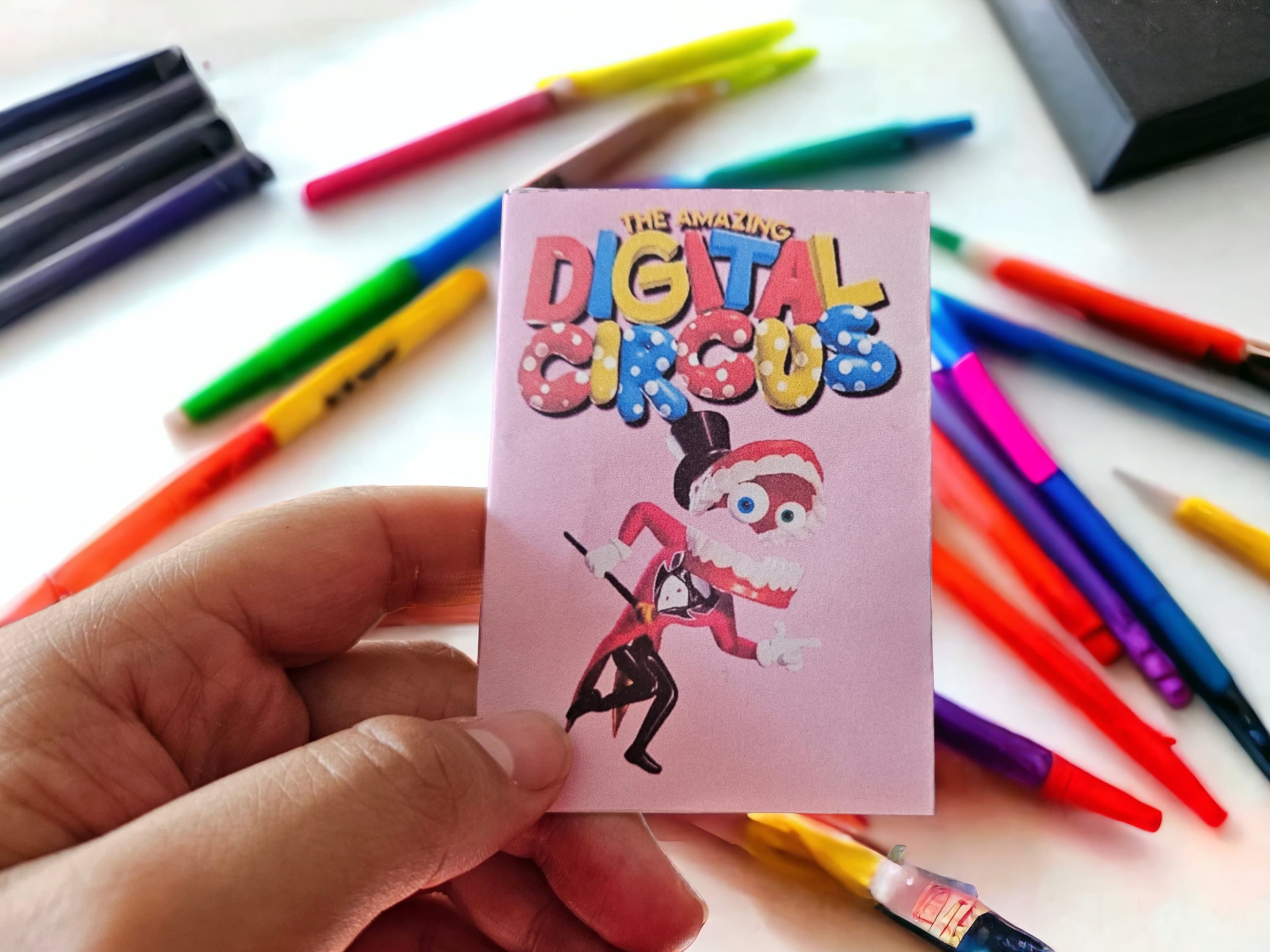 Mini Coloring Book of "the Amazing Digital Circus" - Etsy