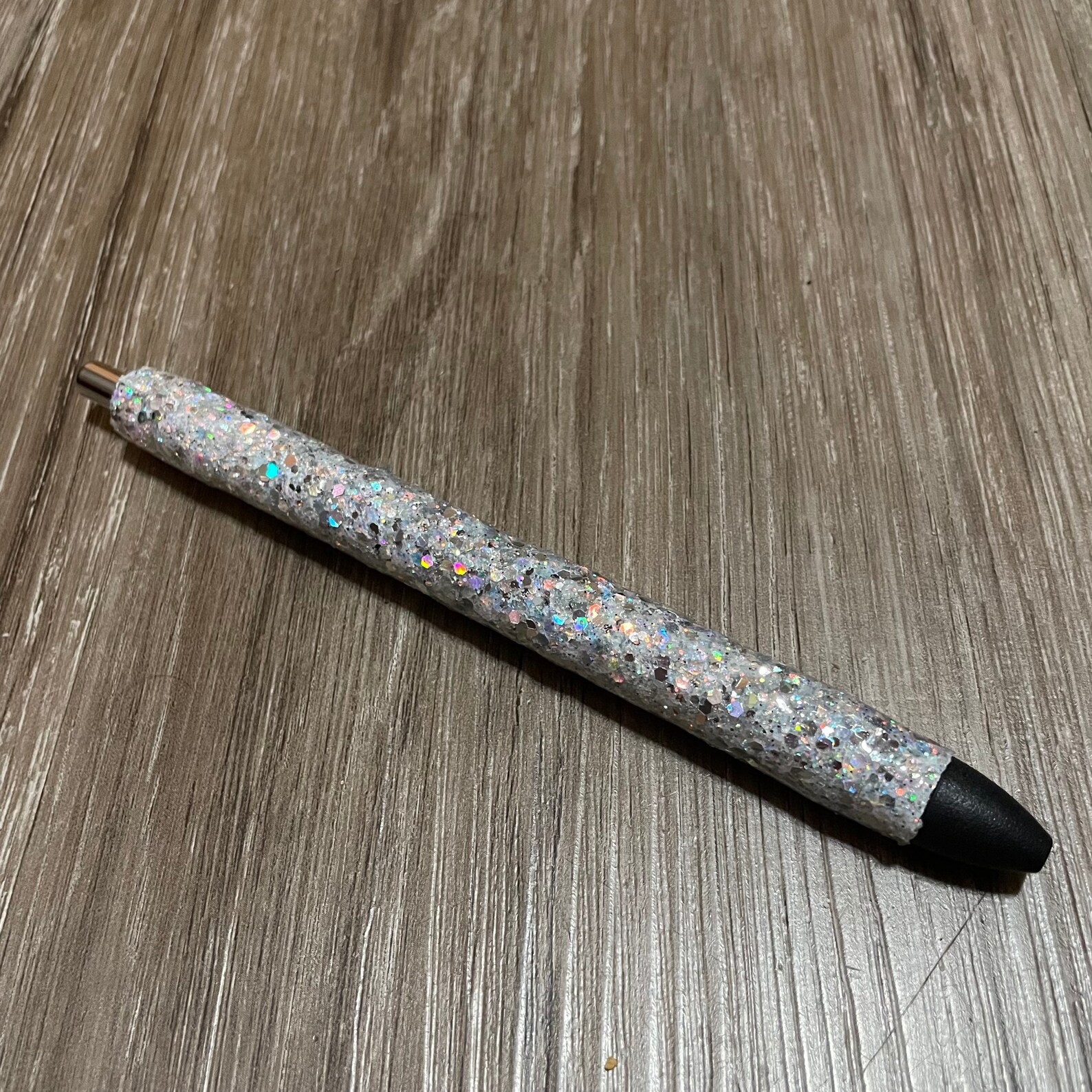 Dark Blue and Chunky Silver Custom 3 Pen Set - Etsy