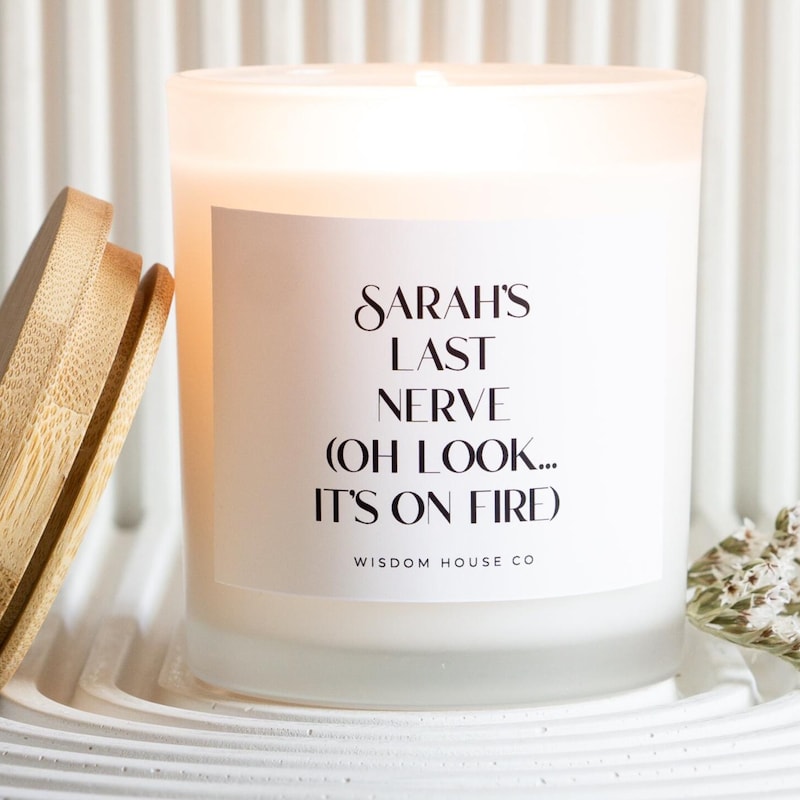 Funny Candles Last Nerve - Etsy