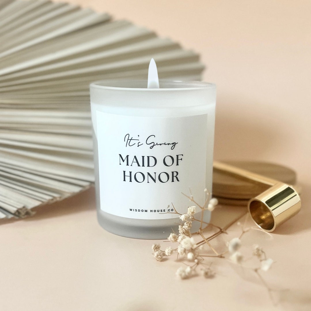 It's Giving Maid of Honor, Bridesmaid Gifts, Proposal Gift, MOH Gift ...