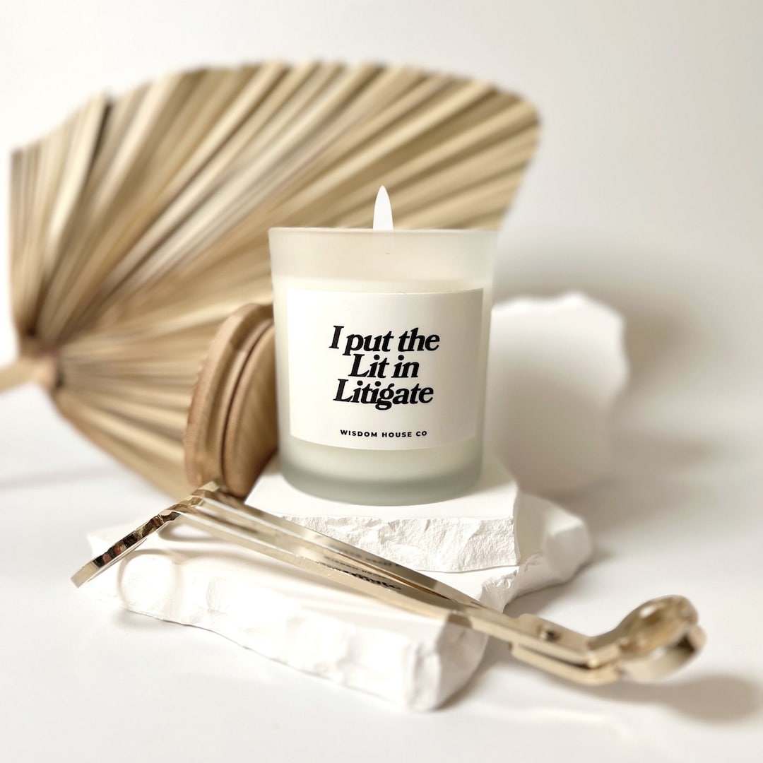 I Put the Lit in Litigate, Lawyer Gift, Graduation Gift, Law School ...
