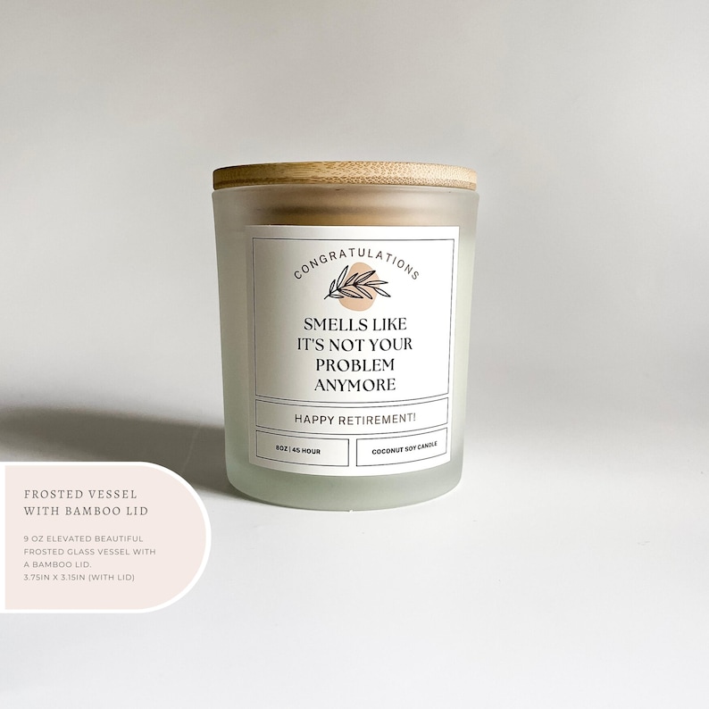 Retirement Gift Smells Like It's Not My Problem Funny - Etsy