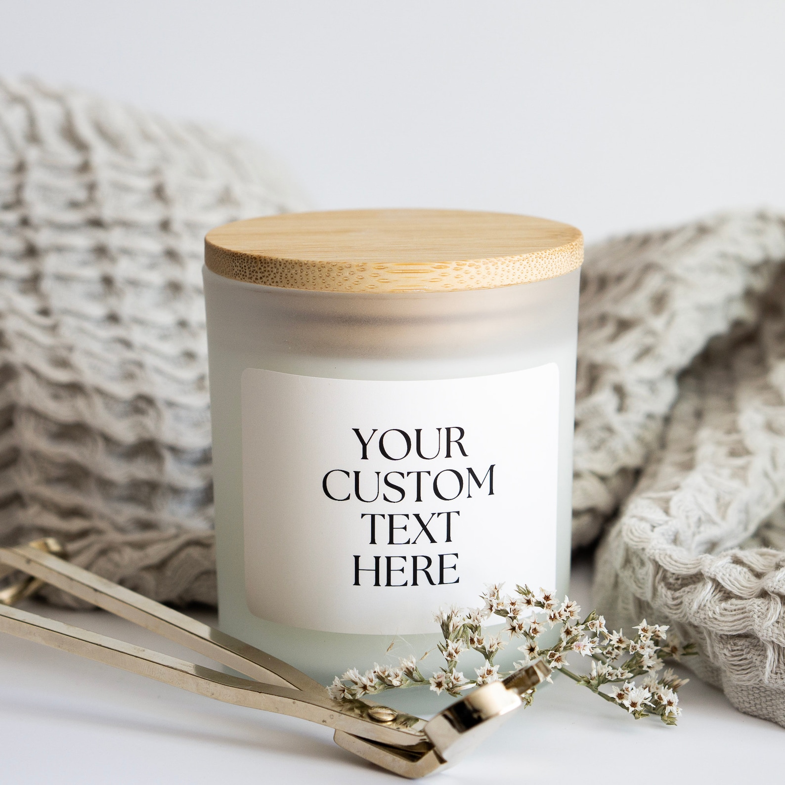Personalized Candle Blank Candle Private Label Candle - Etsy