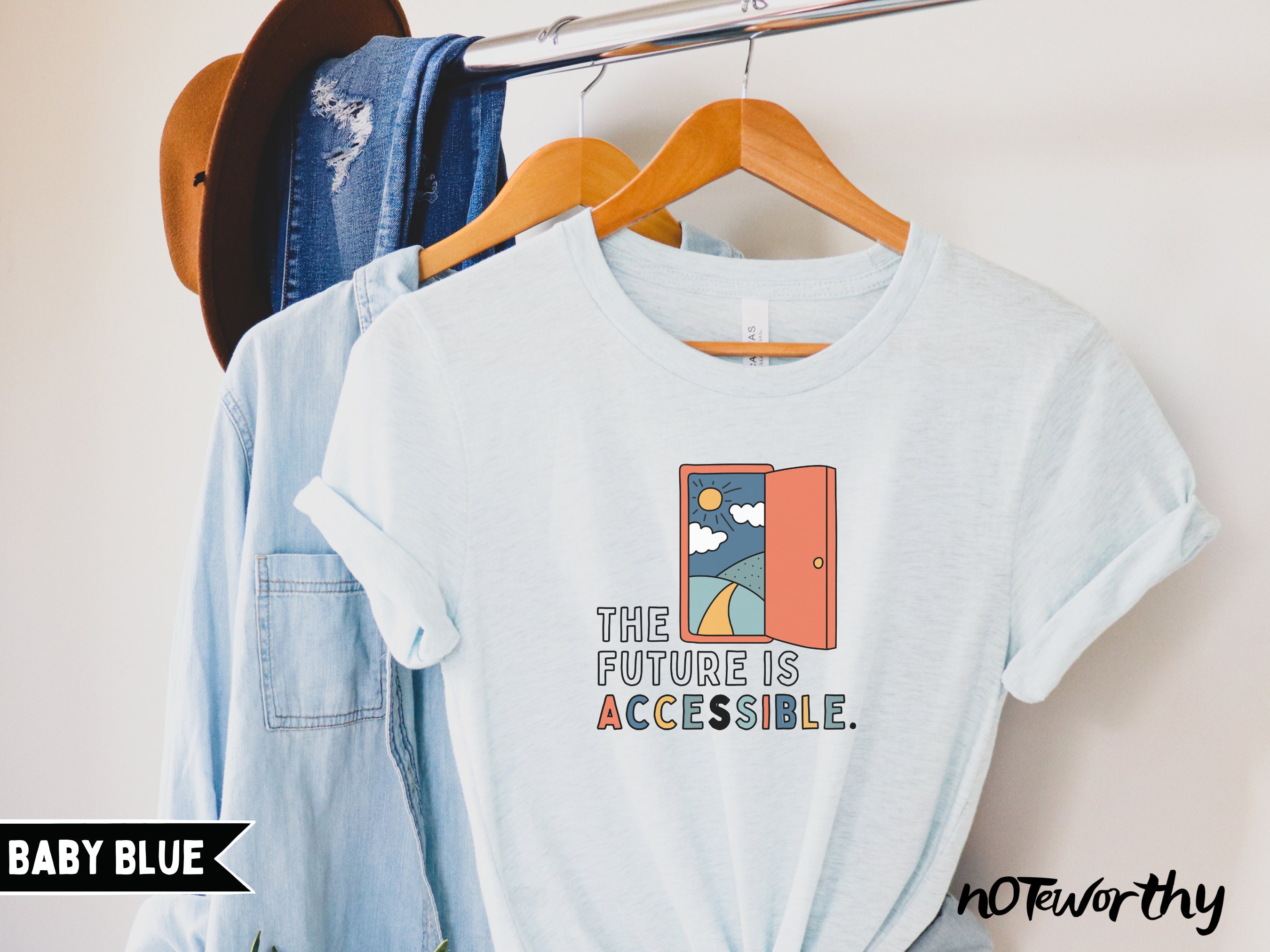 Disability Inclusion Shirt, the Future is Accessible, T-shirt, Gift ...