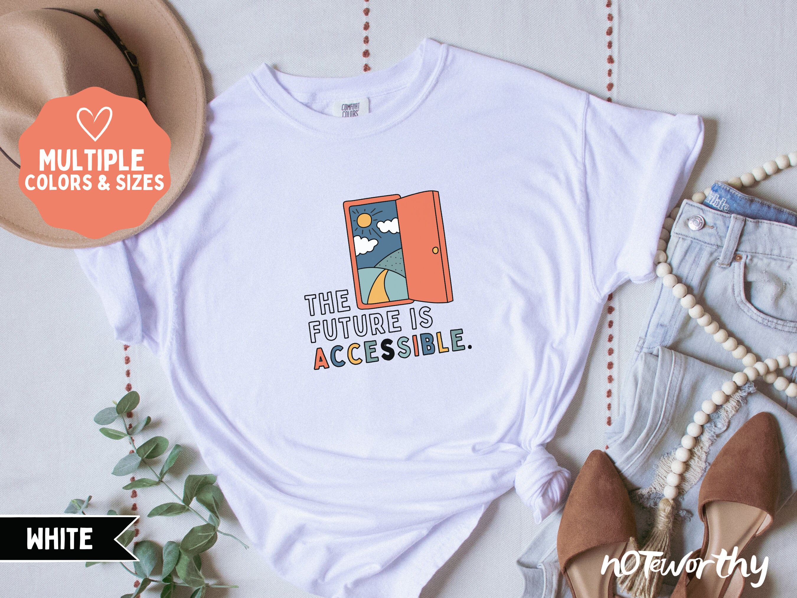 Disability Inclusion Shirt, the Future is Accessible, T-shirt, Gift ...
