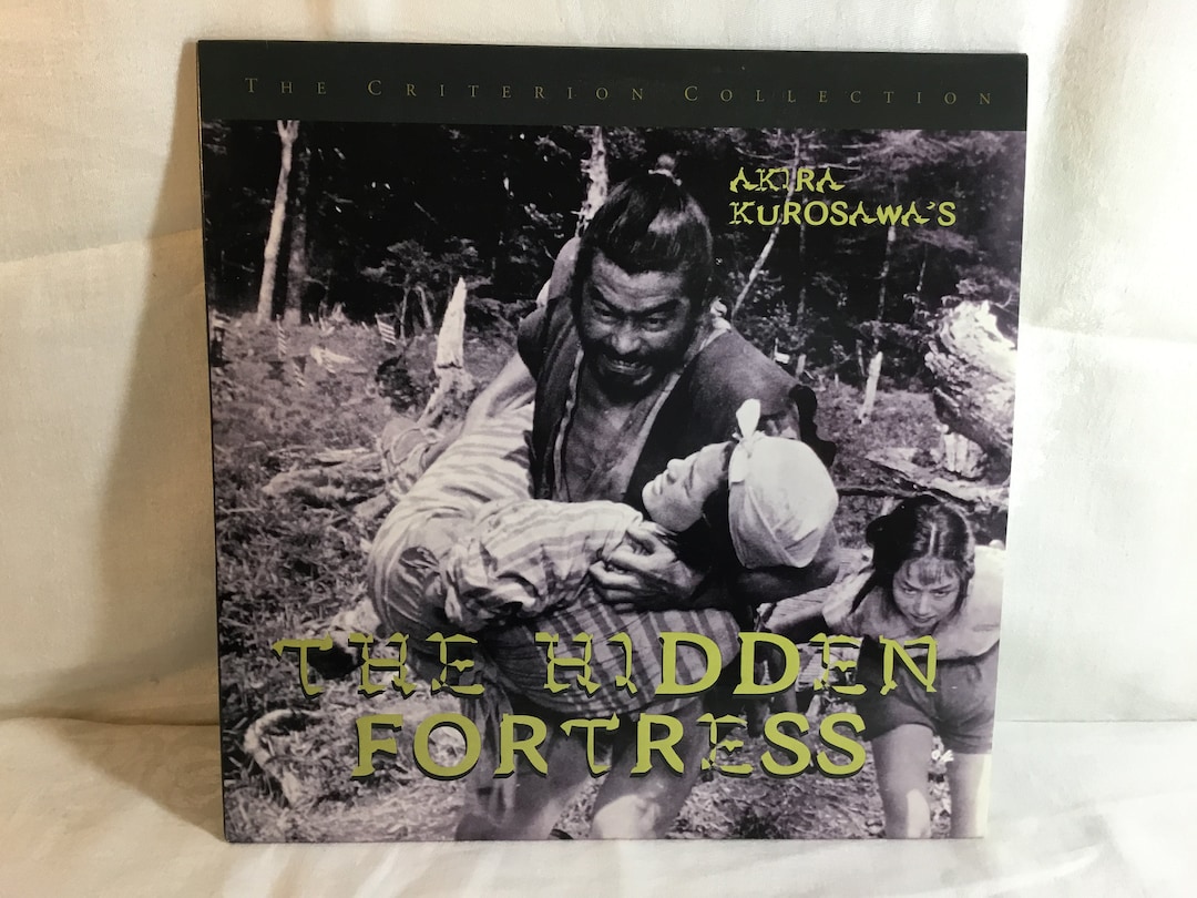 Vintage the Hidden Fortress Laserdisc Classic Film Movie - Criterion ...
