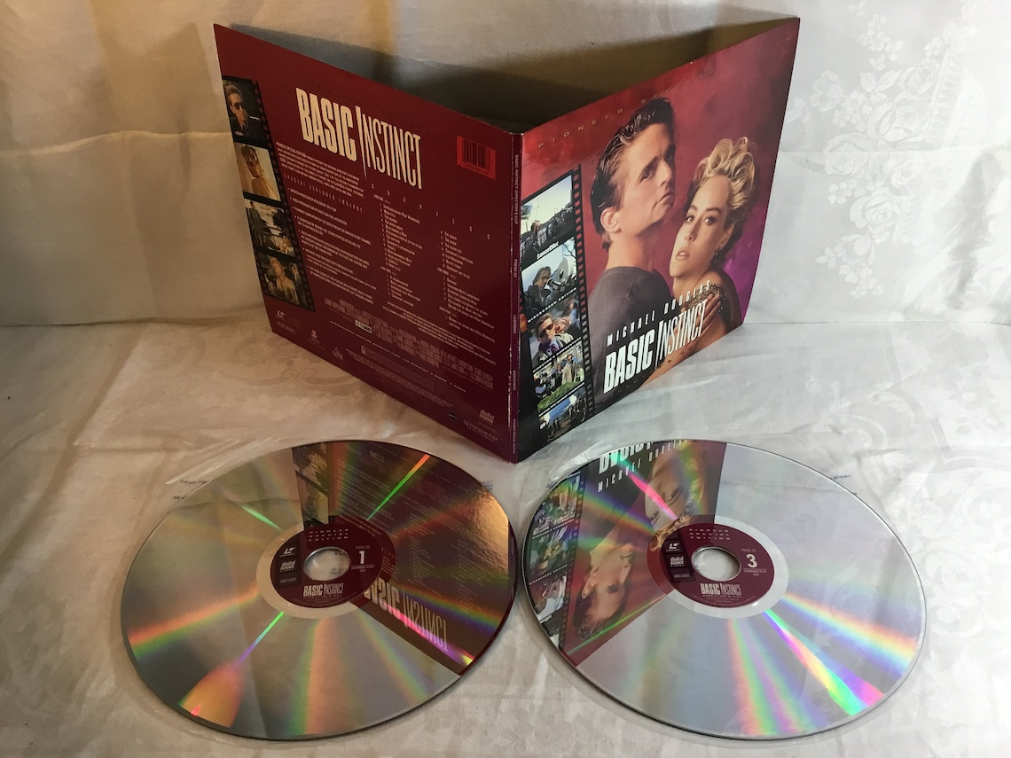 Vintage 1992 Basic Instinct Director's Cut Pioneer - Etsy