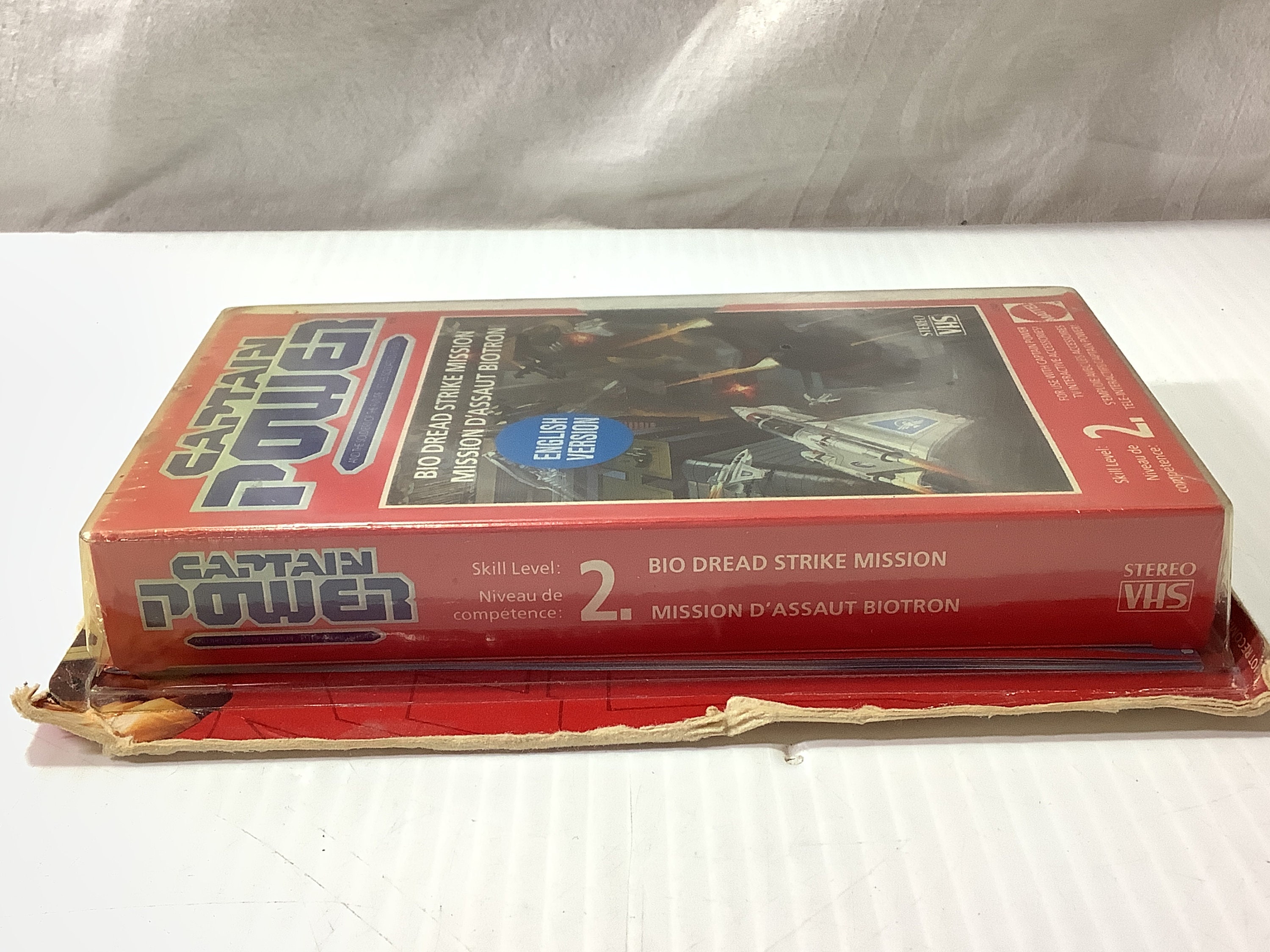 New Sealed 1987 Captain Power the Soldiers of the Future Vintage VHS ...
