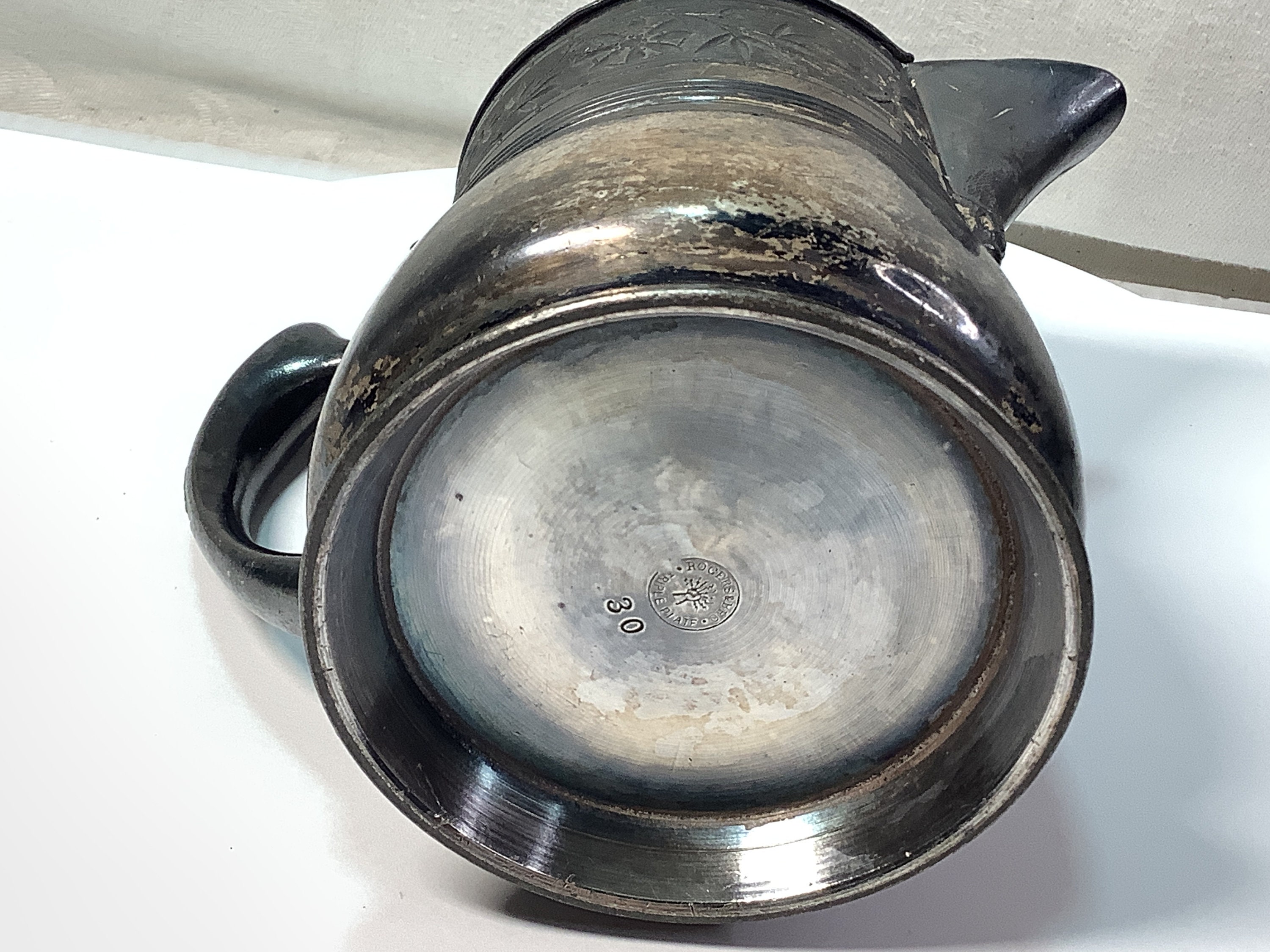 Vintage Antique Tarnished Rogers & Bro. Triple Plate 30 Silver - Etsy