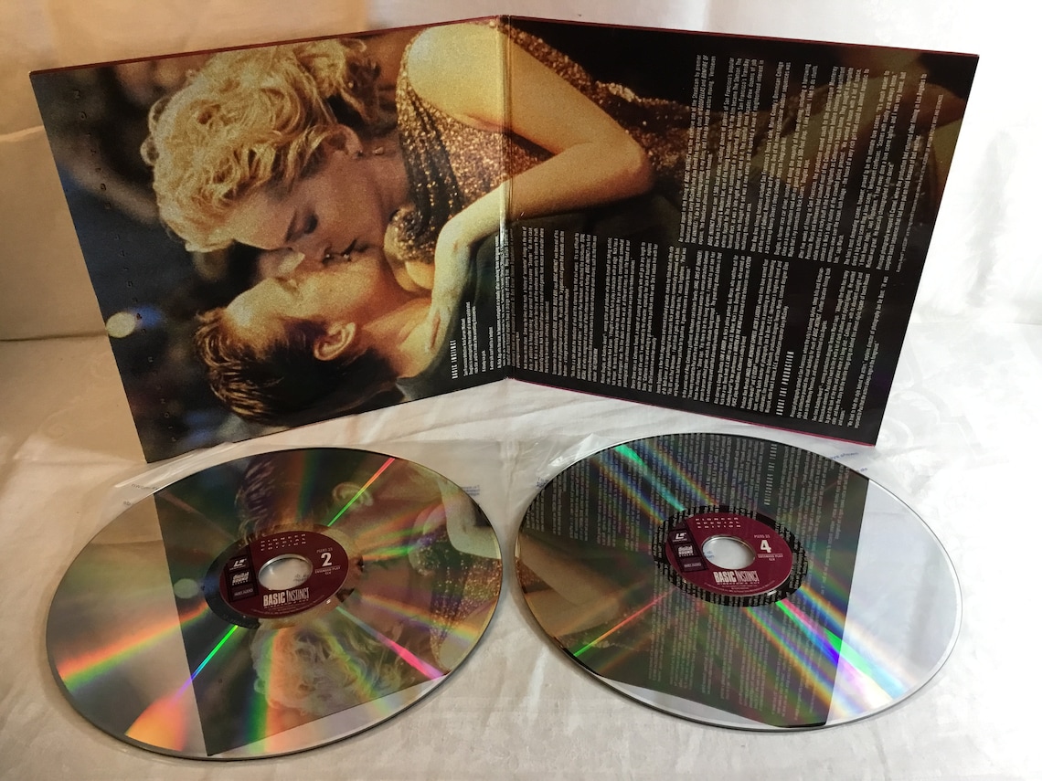Vintage 1992 Basic Instinct Director's Cut Pioneer - Etsy