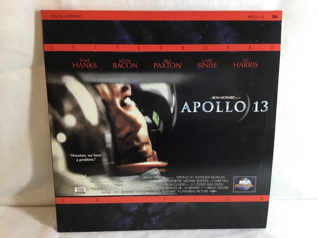 Vintage 1995 Apollo 13 Letterbox Edition THX Laserdisc LD 2 Disc Set ...