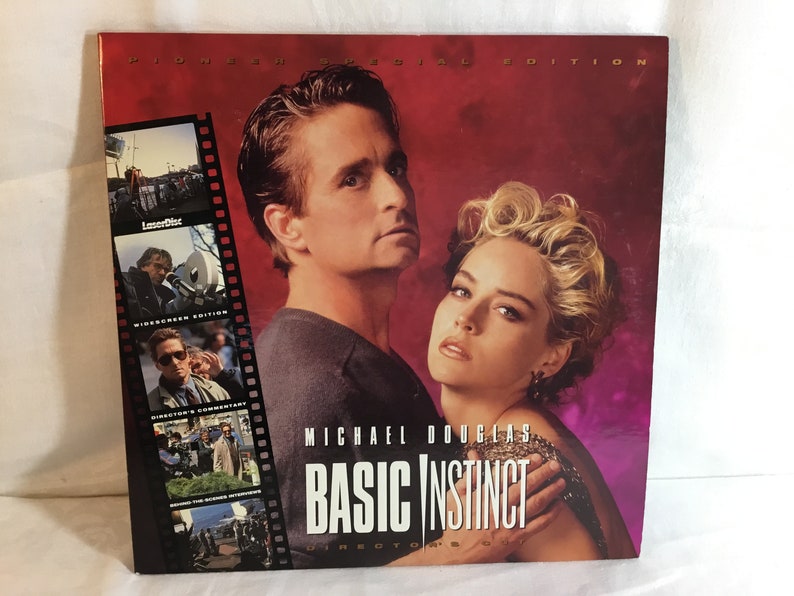 Vintage 1992 Basic Instinct Director's Cut Pioneer Widescreen Special ...
