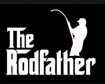 The Rodfather Decal - Etsy