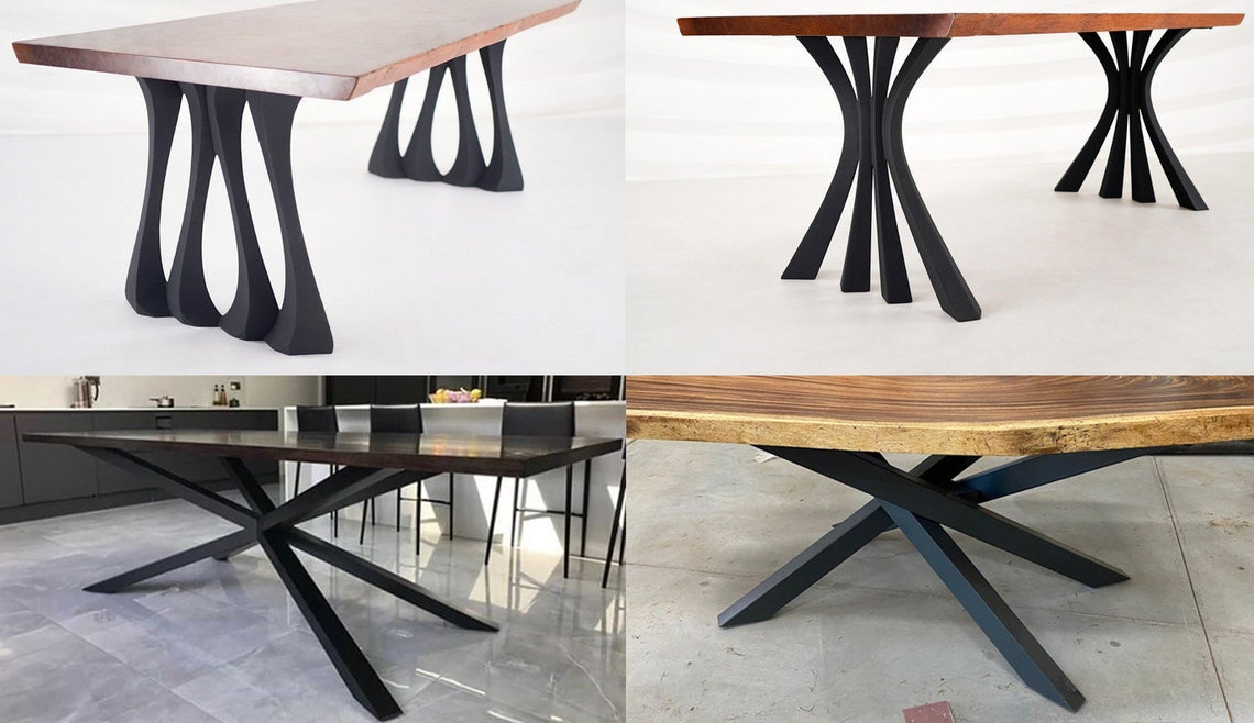Mirrored Maple Live Edge River Table Customizable Made to Order Epoxy ...