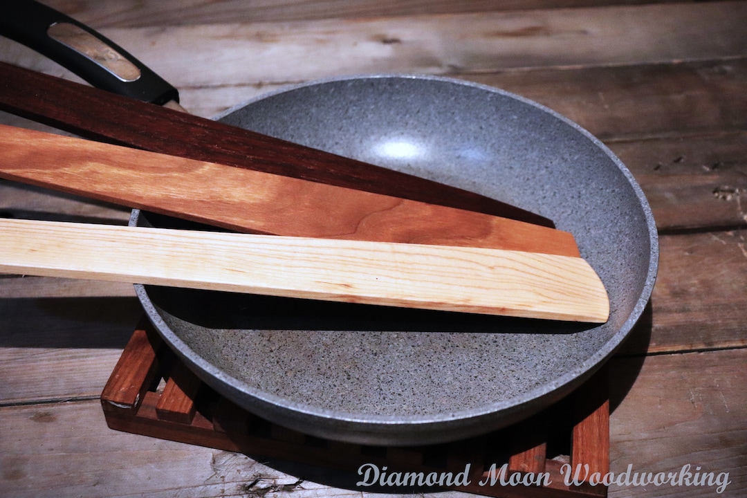 Wood Sauté Spatula | Eco-friendly Cooking Utensil - Etsy Canada