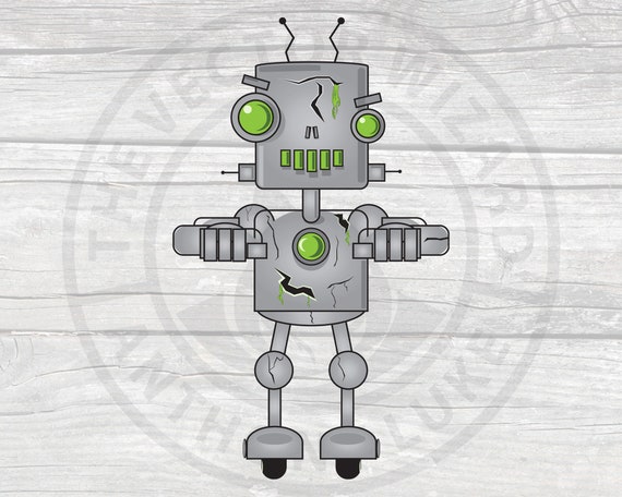 White Zombie Robot