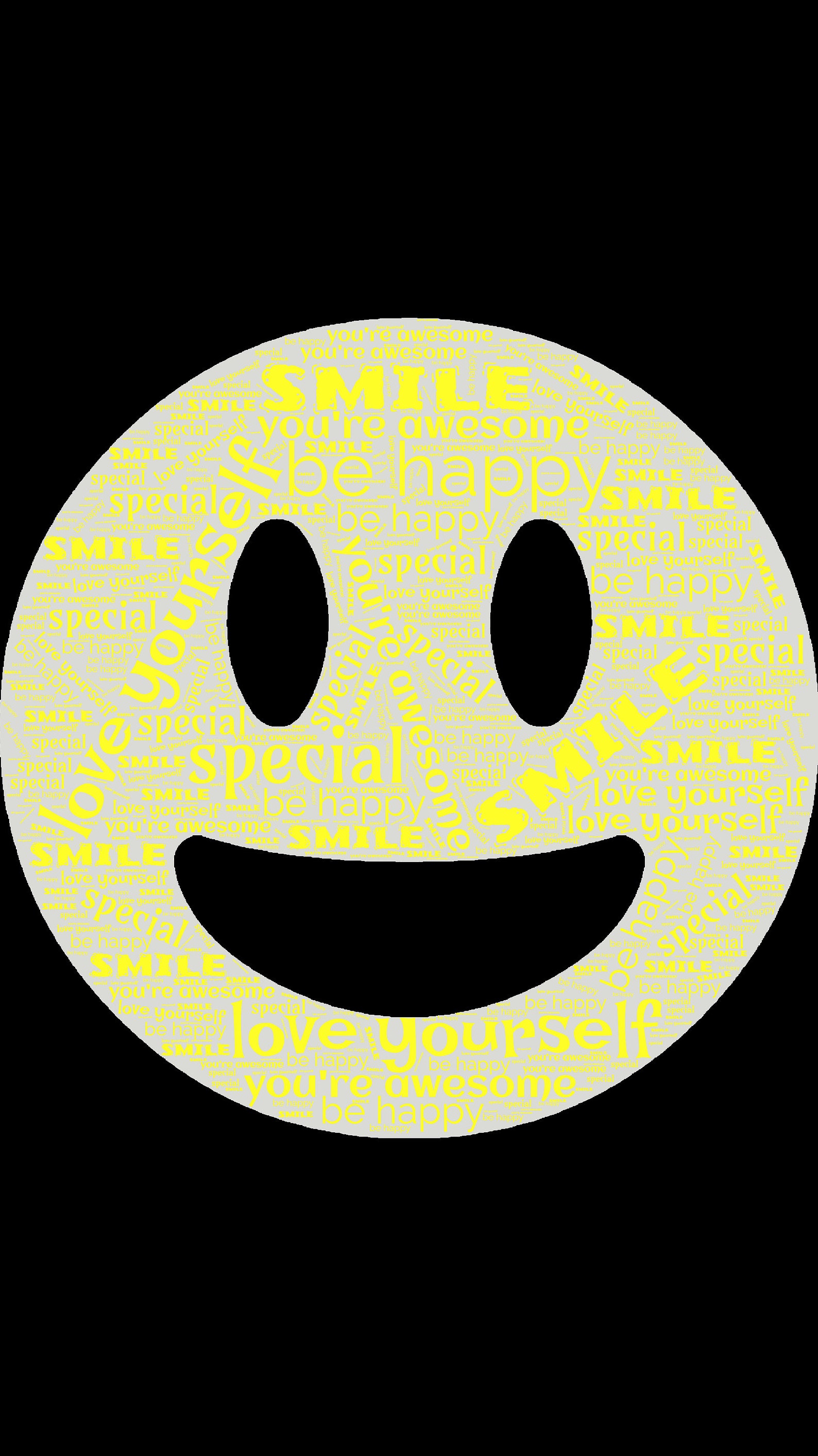 Smiley Face Word Cloud, Smiley Face Digital Download Svg Jpg Png ...