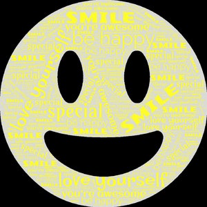 Smiley Face Word Cloud, Smiley Face Digital Download Svg Jpg Png ...