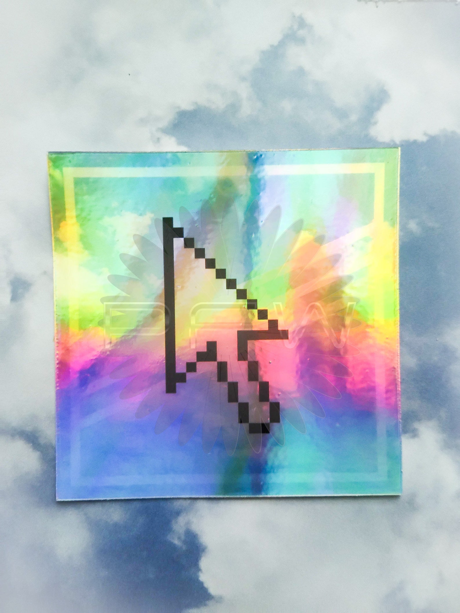 Windows 95/98 Computer Cursor Holographic Stickers - Etsy