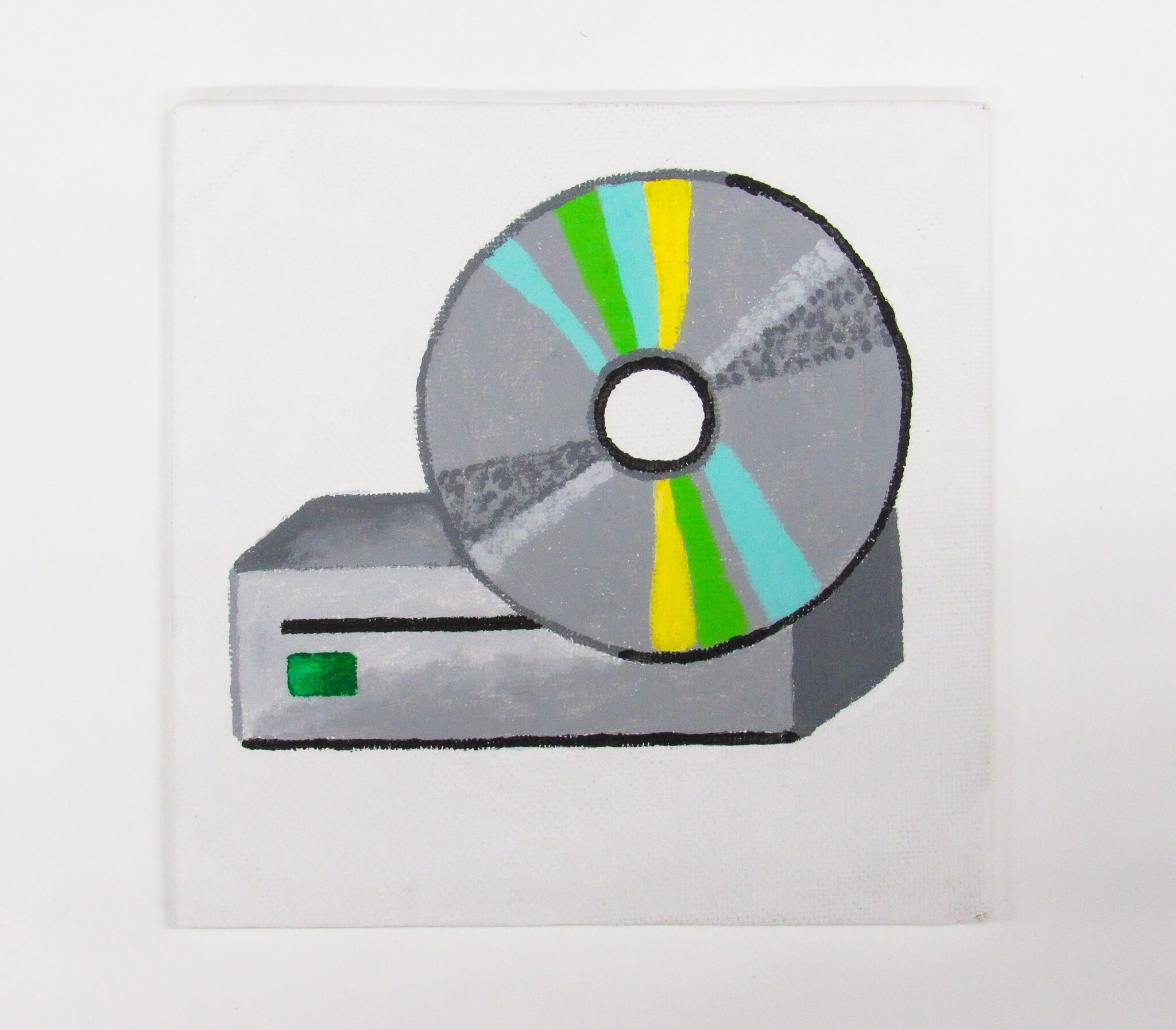 Windows 95/98 Icon Acrylic Paintings (5"x5") - Set 1 - Etsy