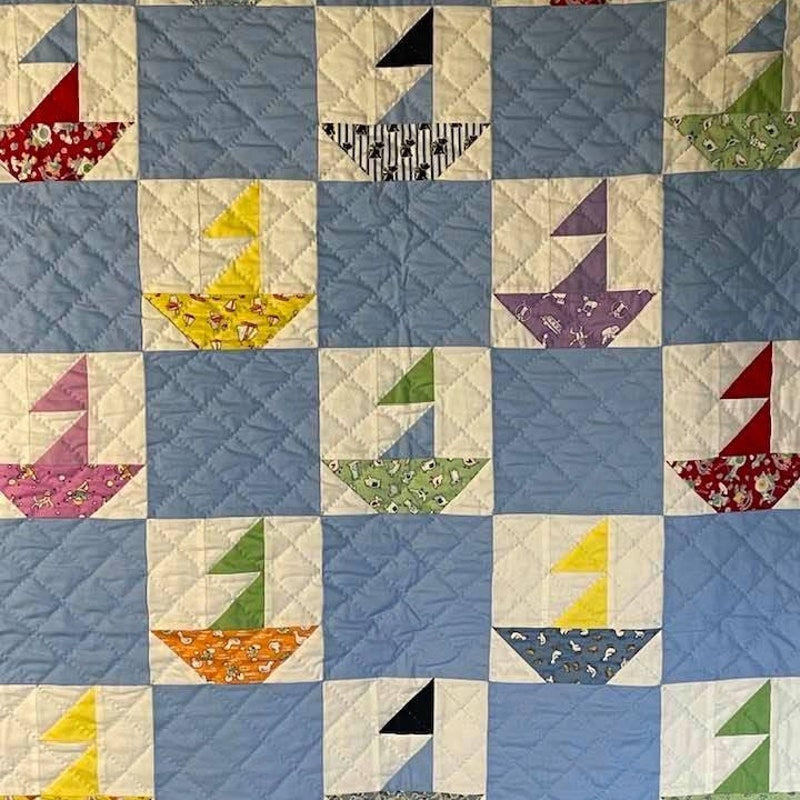 Sail Boat Quilt Pattern - Etsy