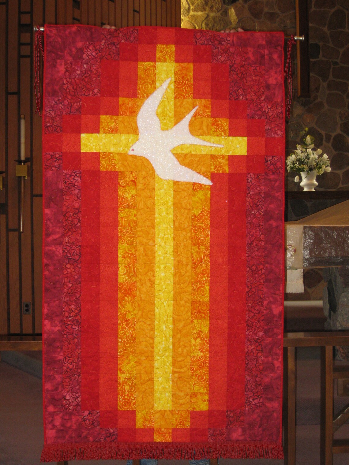 Pentecost Banner of Faith - Etsy