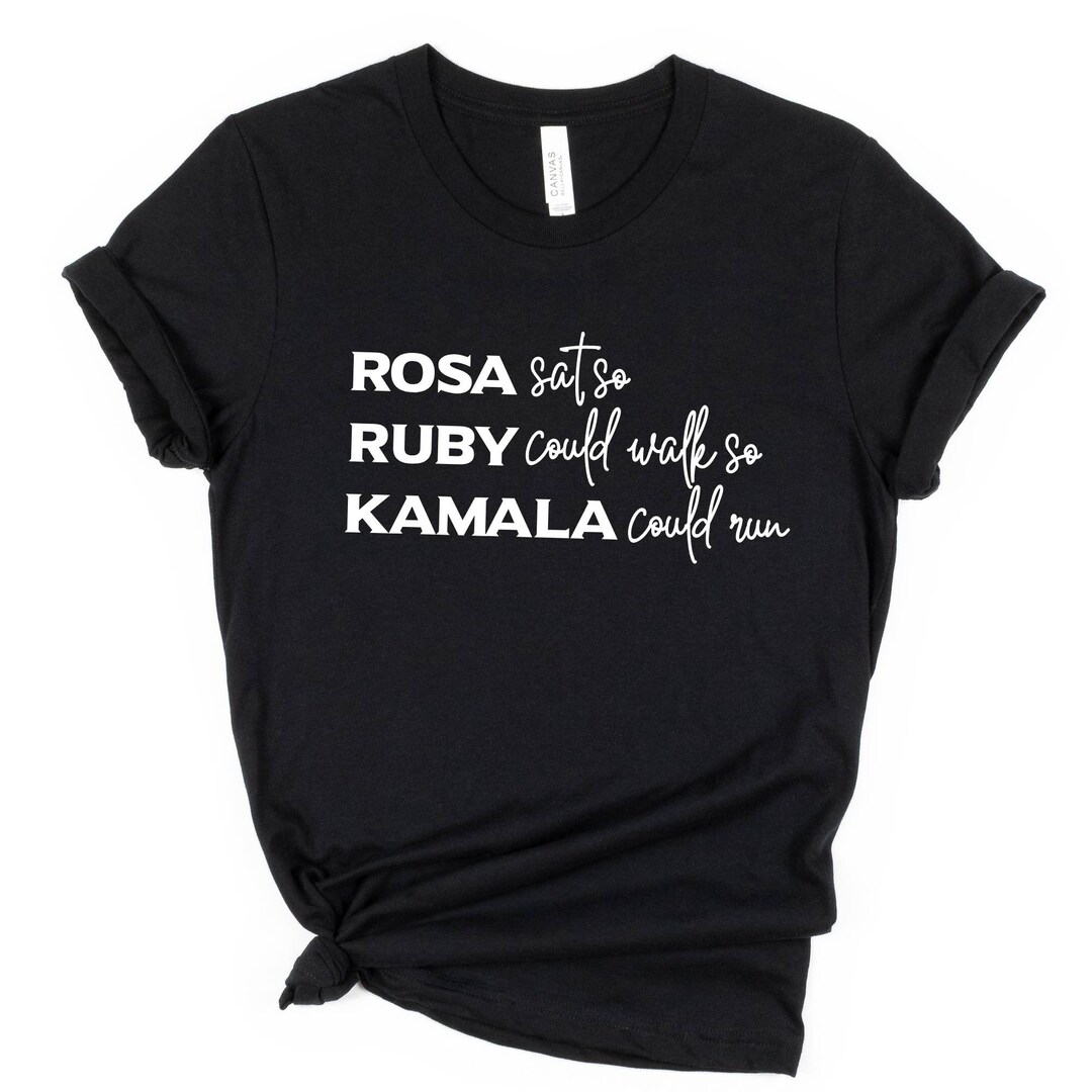 Rosa Sat so Ruby Could Walk Tee, Black Leaders Shirt, Black History ...