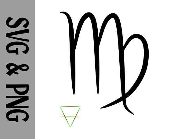 Simbolo Do Signo Do Zodiaco De Virgem Signo Do Zodíaco De Virgem,