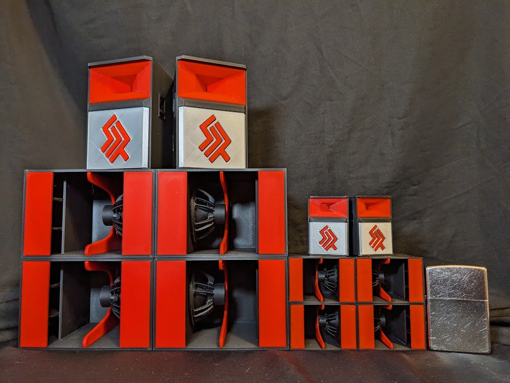 Subdermal Soundsystem Scale Model Mini Rig Paraflex - Etsy