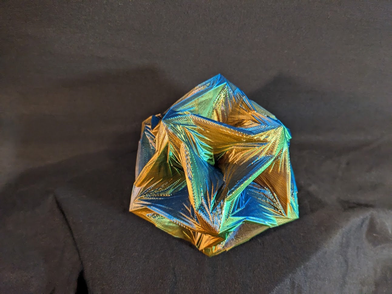 3D Printed Warped Icosahedron Series - Organic, Inorganic, and Hybrid ...