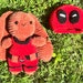 Deadpool Bunny Plushie - Etsy