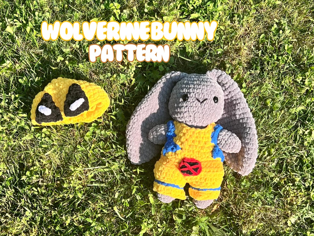 Wolverine Bunny Pattern - Etsy