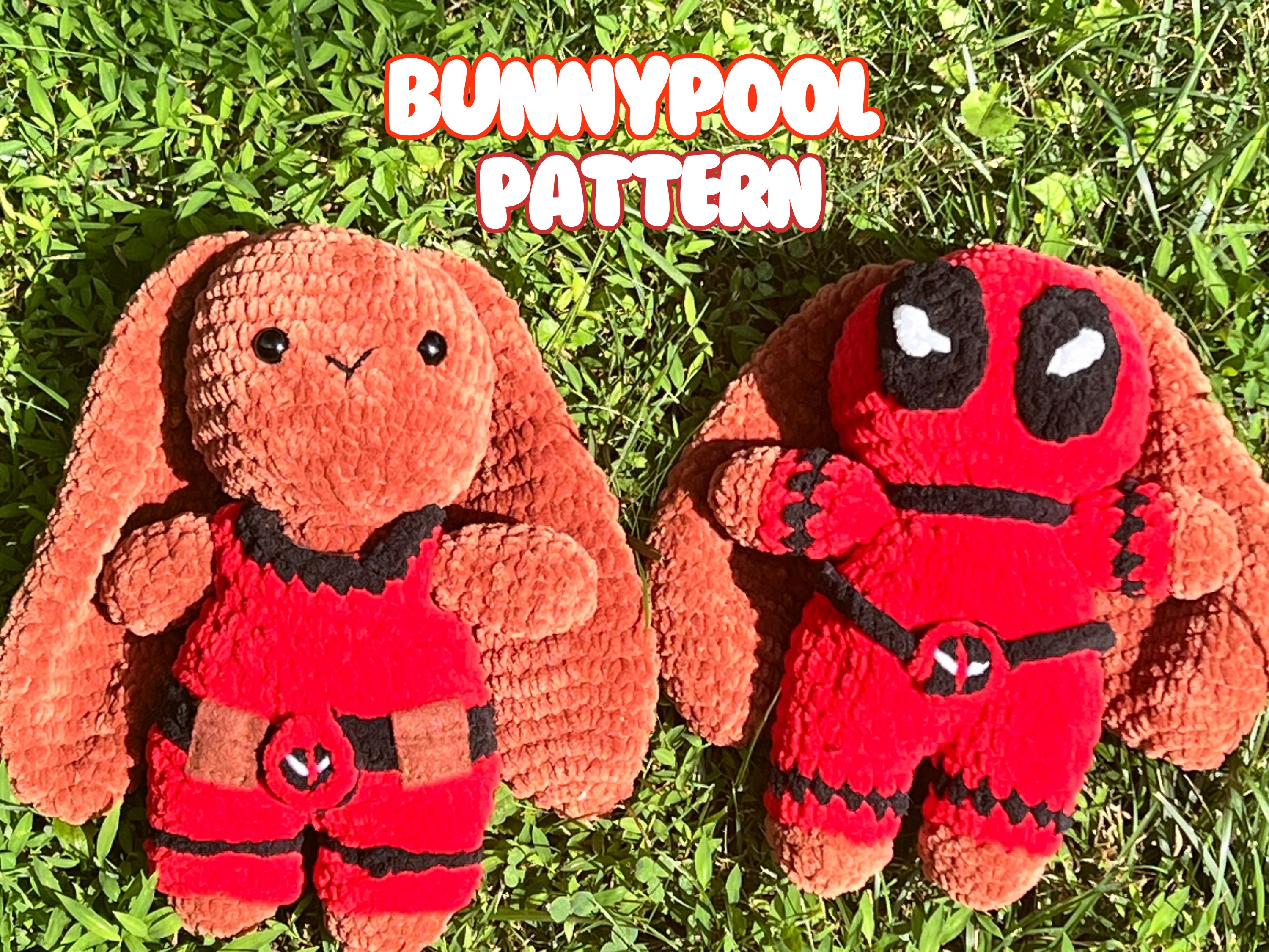 Deadpool Bunny Pattern - Etsy