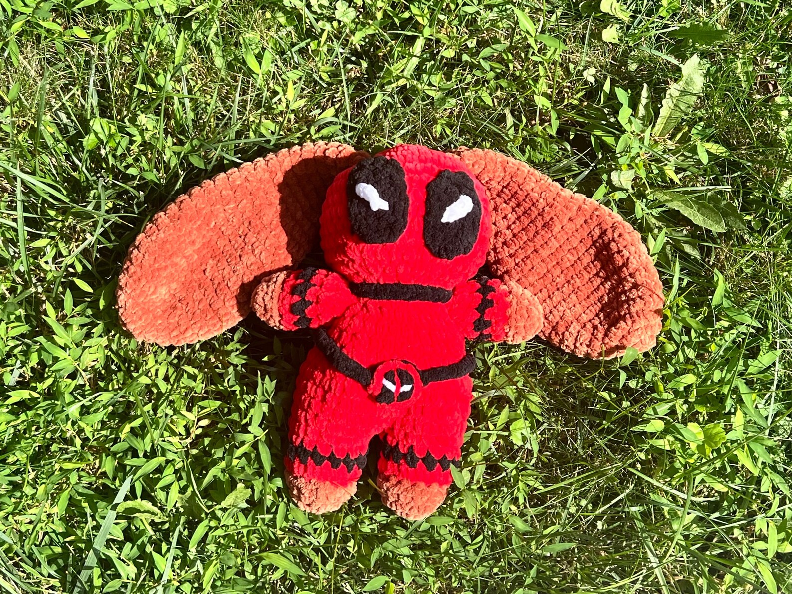 Deadpool Bunny Plushie - Etsy