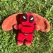 Deadpool Bunny Plushie - Etsy
