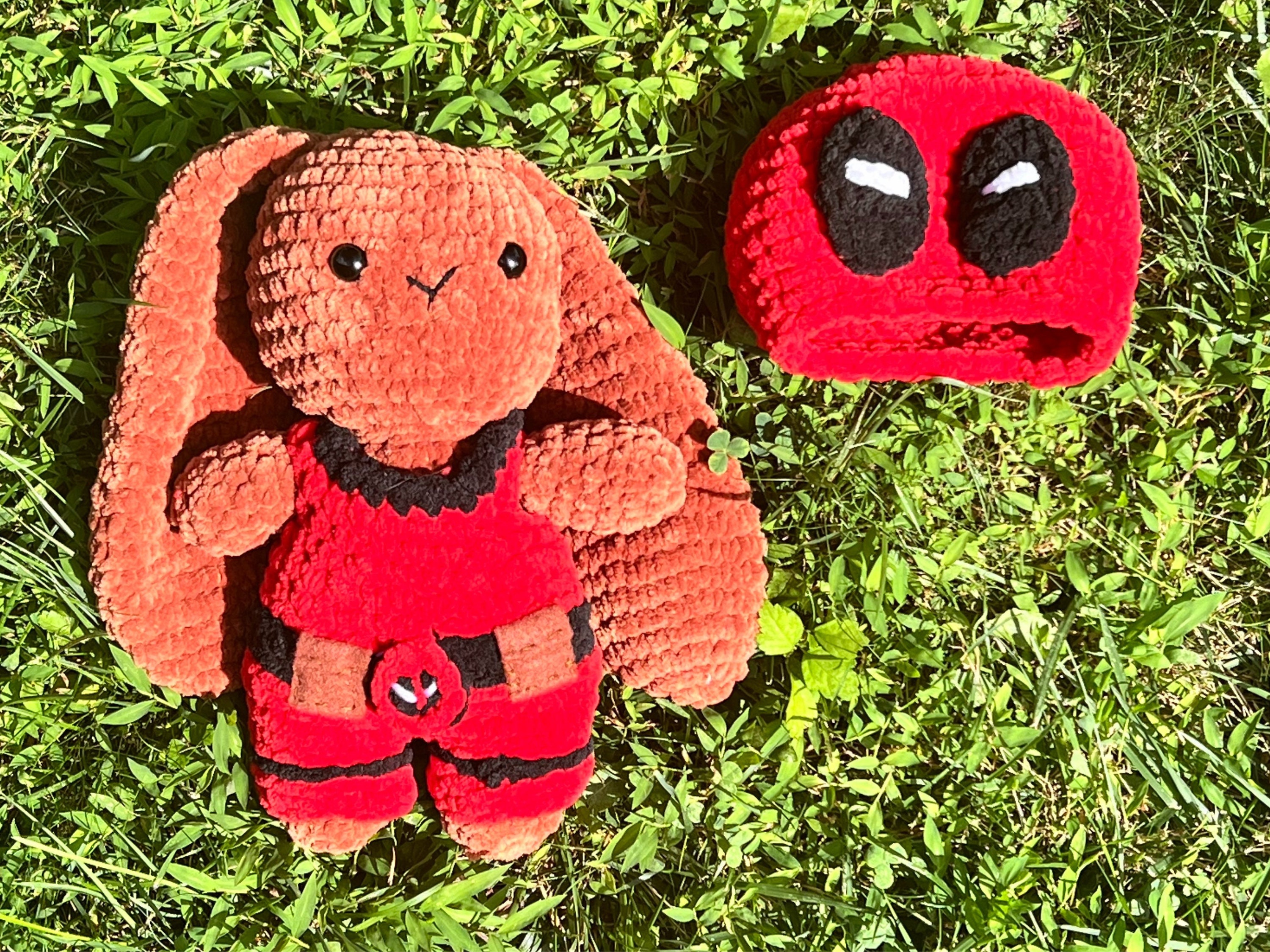 Wolverine and Deadpool Bunnies Pattern - Etsy
