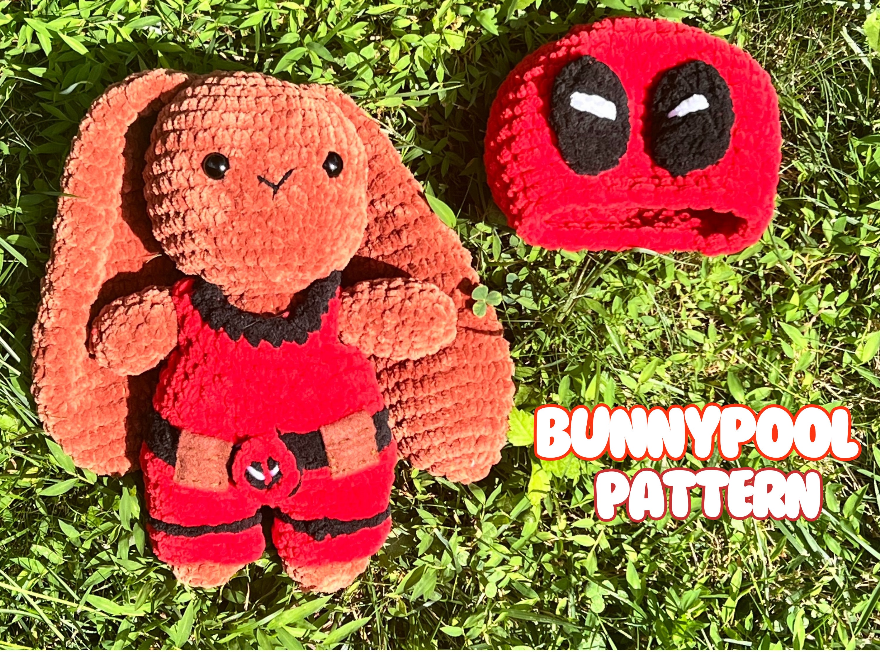 Deadpool Bunny Pattern - Etsy