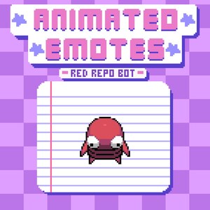 Red REPO Yapping Animated Emote for Twitch Streaming, Discord, Youtube ...