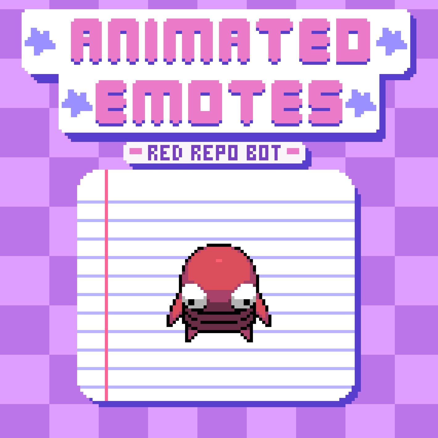 Red REPO Yapping Animated Emote for Twitch Streaming, Discord, Youtube ...